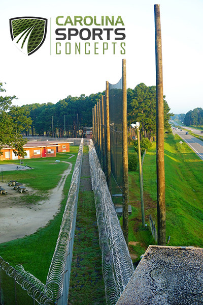 Contraband Prison & Security Perimeter Netting - Carolina Sports Concepts
