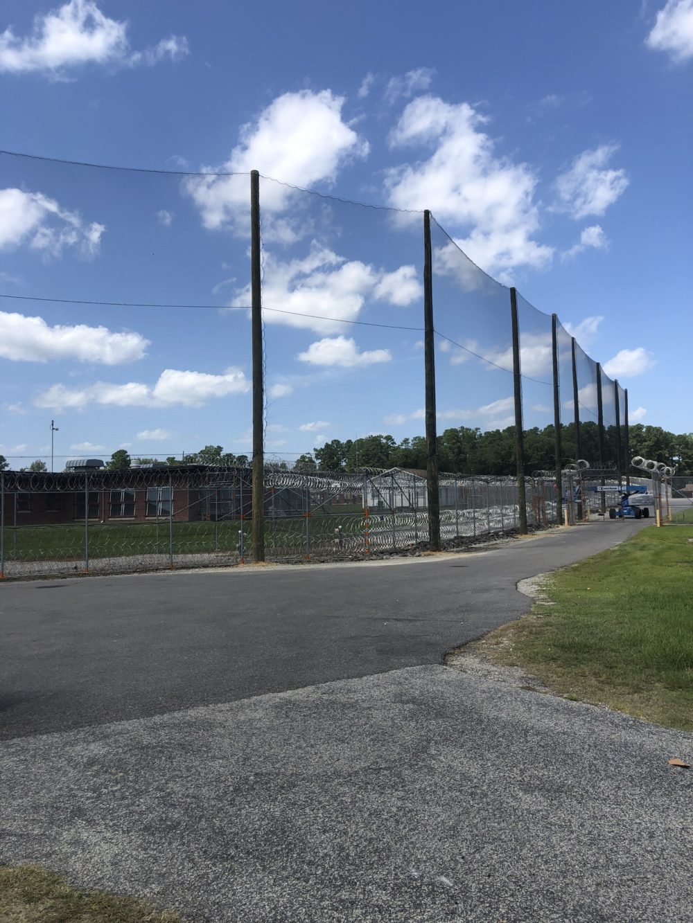 Contraband Prison & Security Perimeter Netting - Carolina Sports Concepts