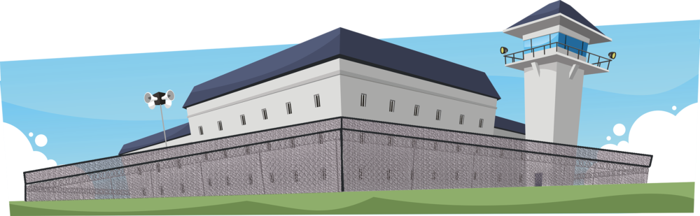 Contraband Prison & Security Perimeter Netting - Carolina Sports Concepts